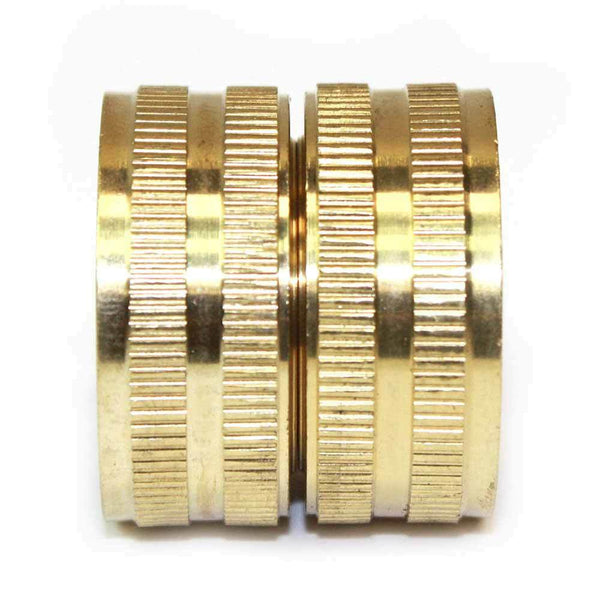 Brass 3 4 Ght Female X 3 4 Ght Female Water Hose Swivel Fitting Conn
