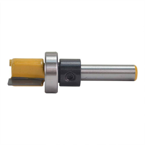 1/2" Hinge Template Mortising Router Bit With Top Rail Bearing Guide
