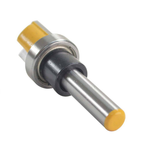 1/2" Hinge Template Mortising Router Bit With Top Rail Bearing Guide