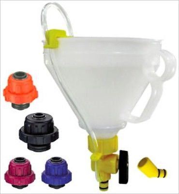 9 Piece Mechanic's Radiator Filler Filling Set – JABETC
