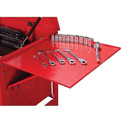 Fold Up Down Side Tray Work Shelf for Mechanics Mobile Tool Box Rollaw