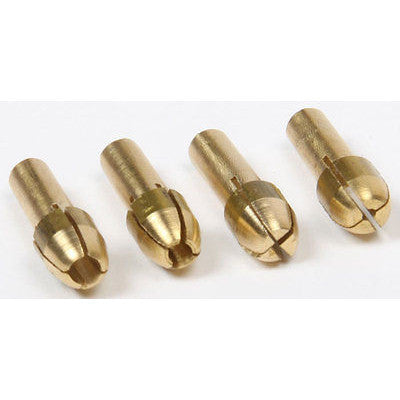 4 Piece Brass Mini Collet Set for Dremel – JABETC