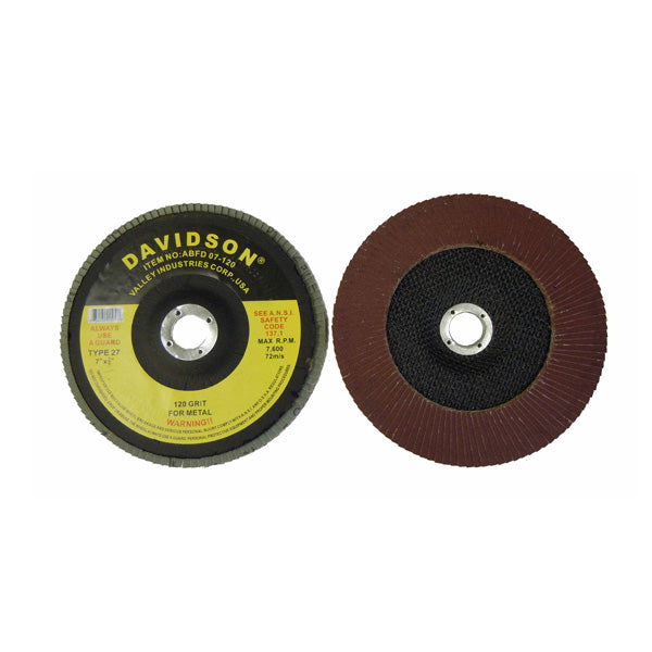 7" Flapper Flap Sanding Wheel Disc 120 Grit – JABETC