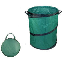 Collapsible Leaf Trash Garbage Garden Storage Container Can Bag Stand