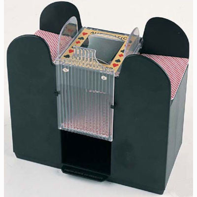 6 Deck Automatic Battery Power Operated Electric Electronic Card Shuff