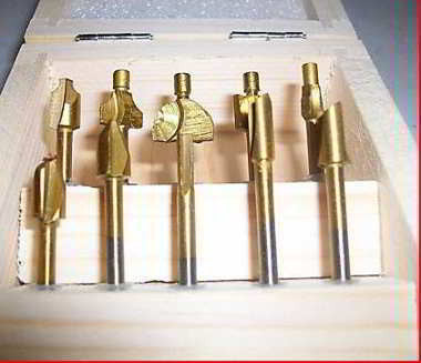 Mini Router Bit Set Kit 1/8" Shank for Dremel Wood Tools – JABETC
