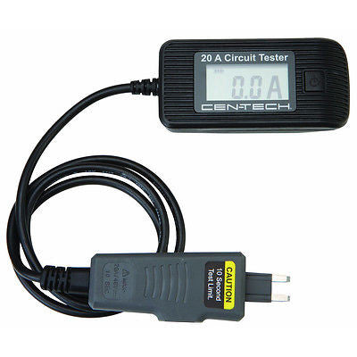 20 Amp Snap in Auto Automotive Mechanics Fuse Circuit Tester Testing T ...