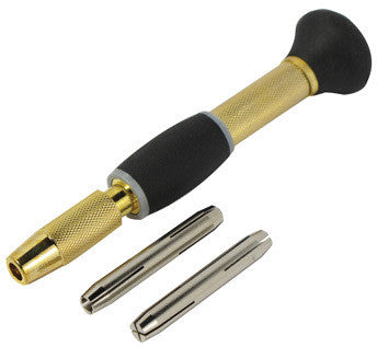 Brass Body Pin Vise Tool Pinvise Vice Mini Miniature Hand Drill Wire G ...