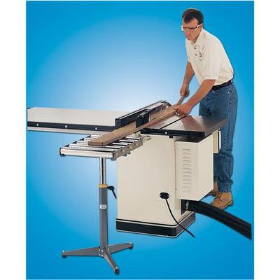 Heavy Duty Material Work Support Table Saw 5 Roller Wheel Stand Adjust ...