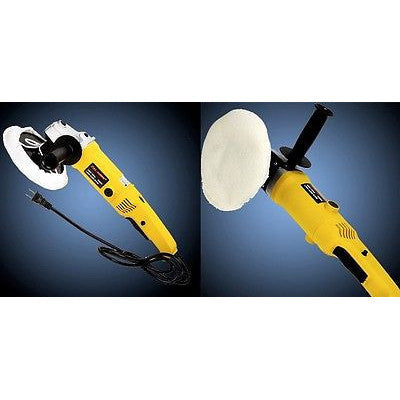 7" Power Electric Car Waxing Polisher Buffer Sander Buffing Tool Waxer