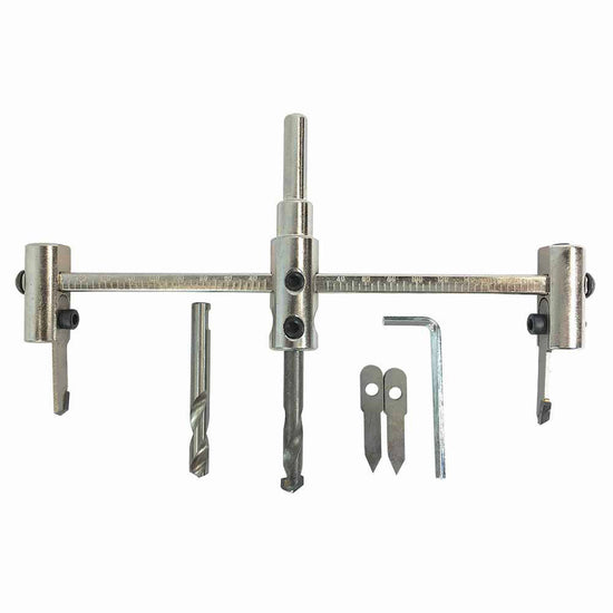 Large Hole Adjustable Carbide Tipped Circle Cutter Drill Bit – JABETC