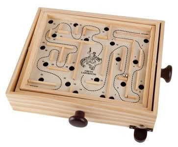 Large Wooden Labyrinth Marble Ball Maze Board Game | JABETC | Quality ...