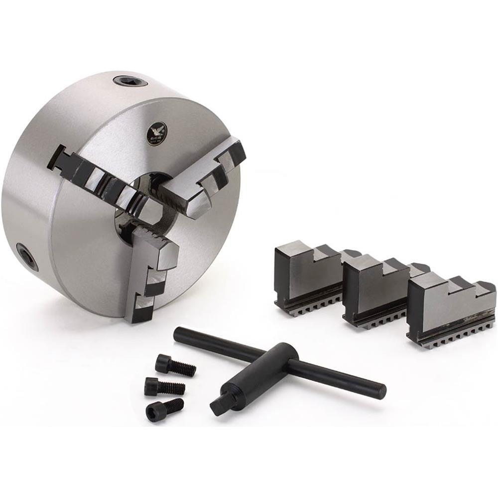 8" 3 Jaw Precision Chuck for Mini Metal Lathe Tool – JABETC