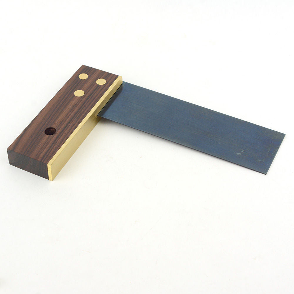 6 Inch Brass and Rosewood Try Square – JABETC