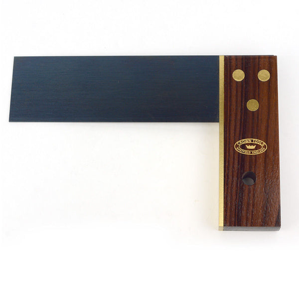 6 Inch Brass and Rosewood Try Square | JABETC | Quality Tools and Home ...