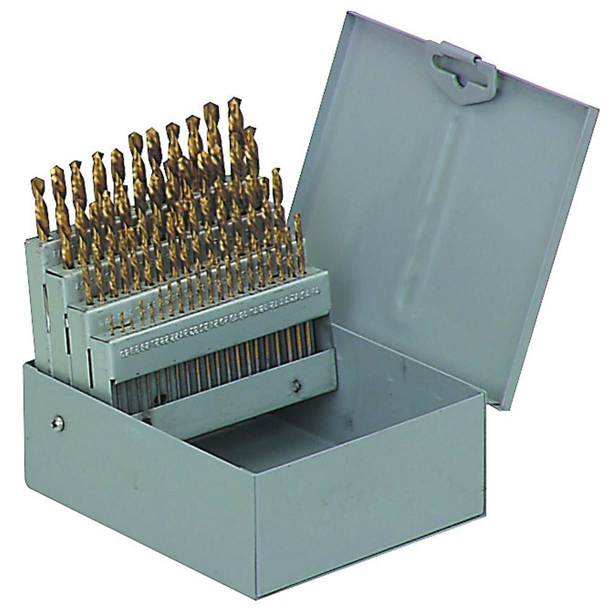 Titanium 1 Thru 60 Number Wire Gauge Numbered Drill Bit Set – JABETC