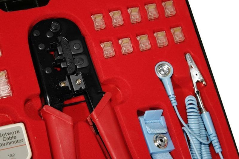 Network Cable Crimp Tool Kit | JABETC | Quality Tools and Home Products