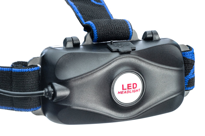 Adjustable Focus Zoom Zooming Rechargeable Pivoting Headlamp Head Work ...